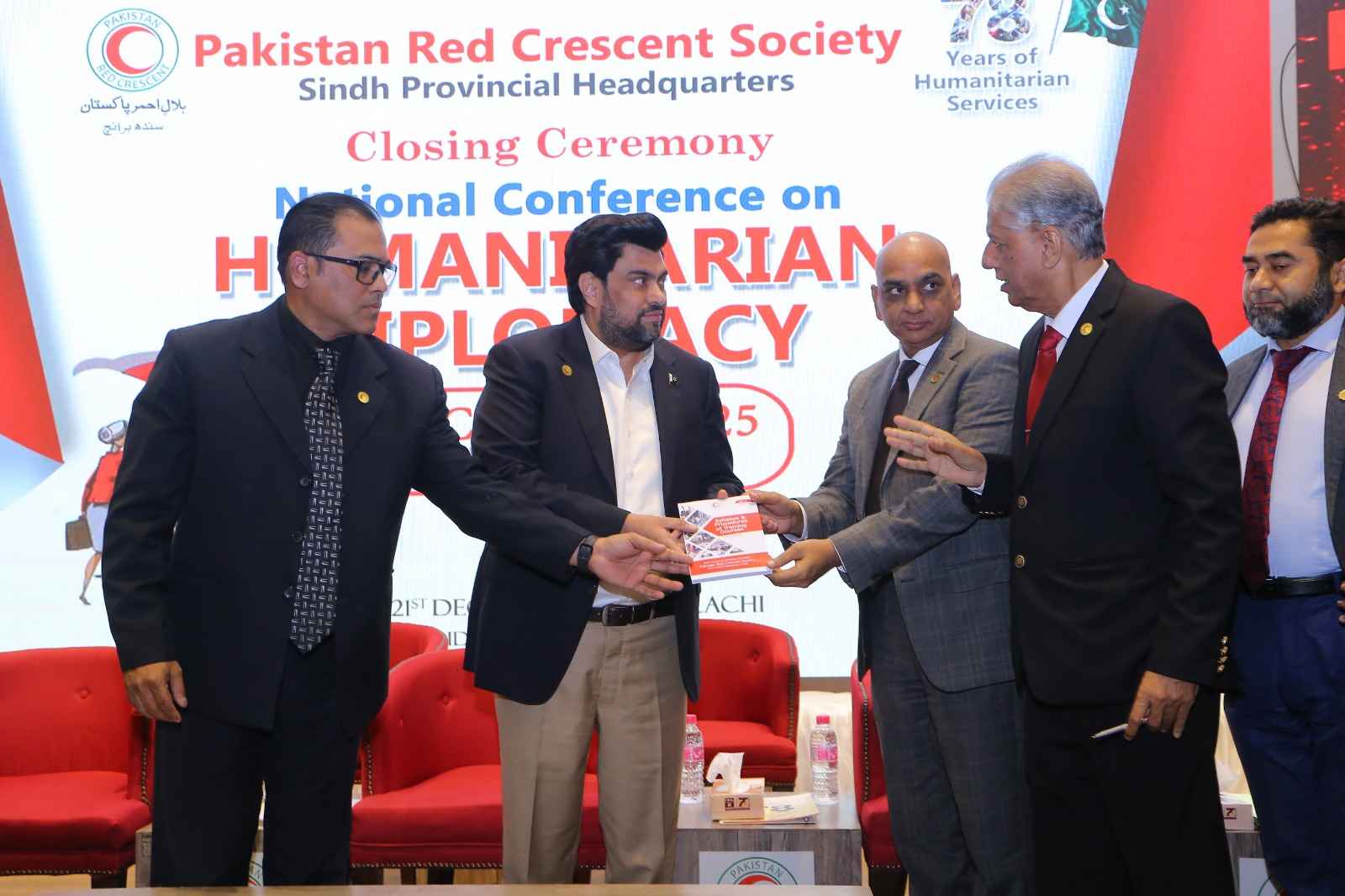 PRCS Sindh Marks 78th Anniversary with National Humanitarian Conference
